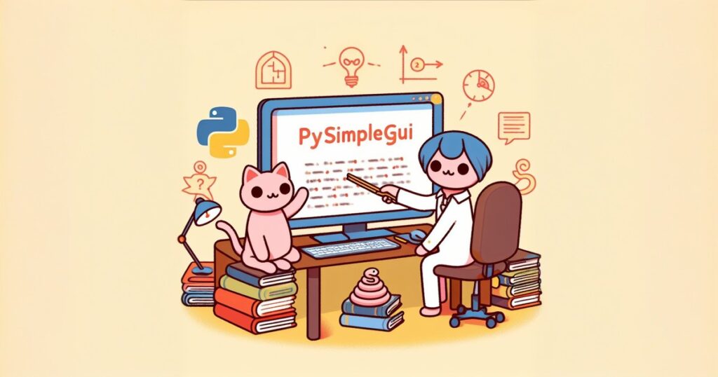 【PySimpleGUI 入門】まとめ記事 – Pythonアカデミア
