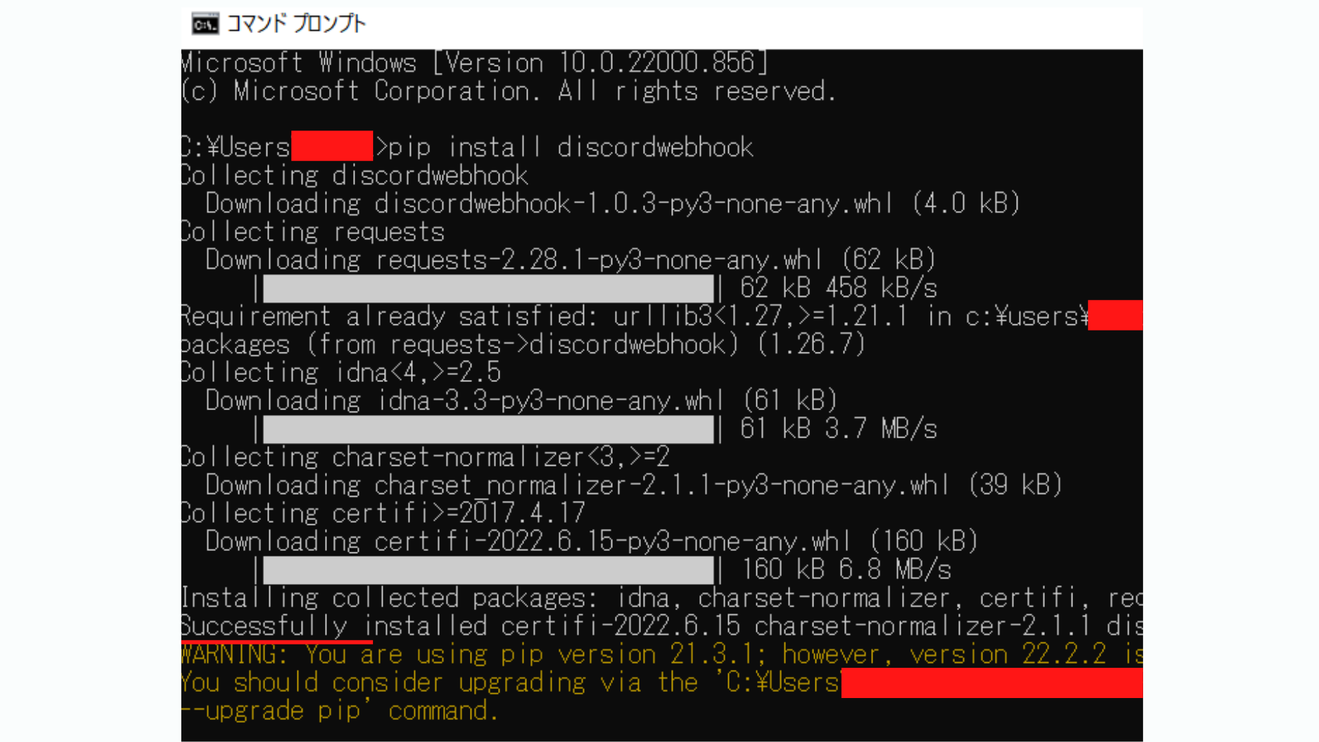 Pythonで取得した情報をdiscordに通知する Pythonアカデミア